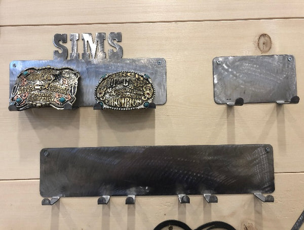 Trophy Buckle Display | HL Guest Handmade - Wheeler, Texas